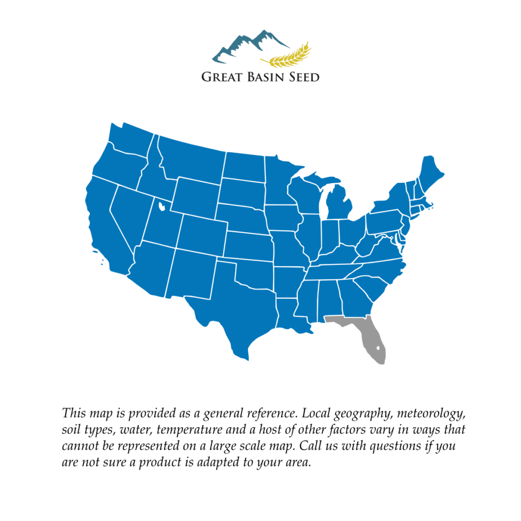 Dryland Pasture Seed Mix - Great Basin - drought tolerant grasses