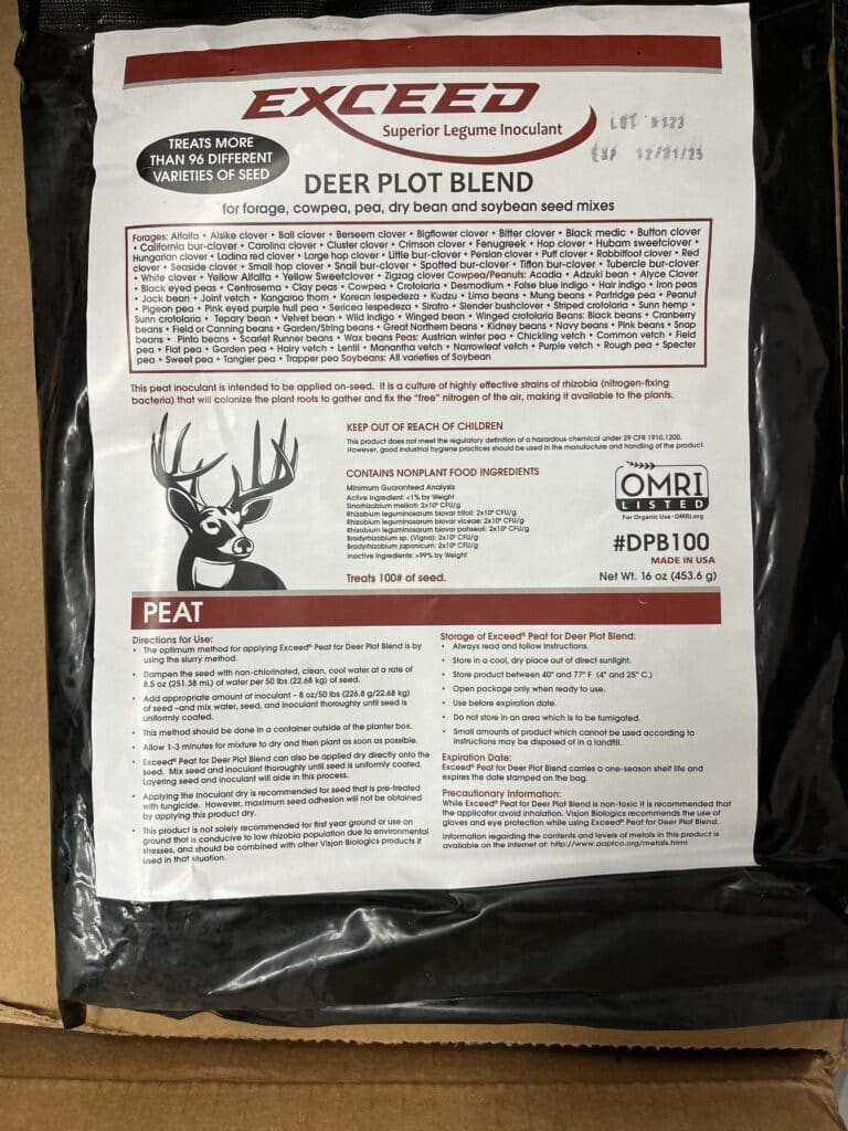 EXCEED® Superior Inoculant - Peat for Sainfoin - Great Basin Seed