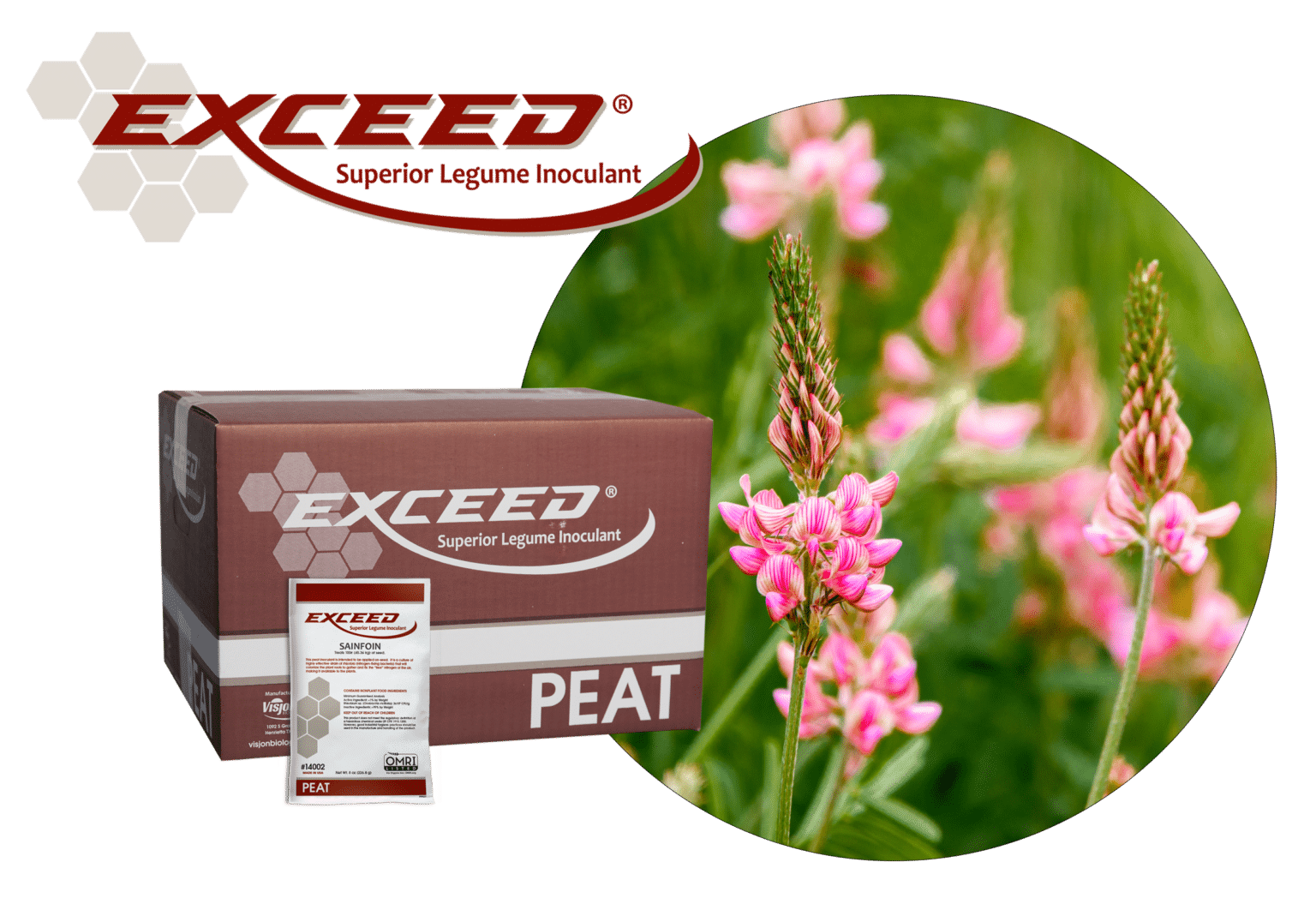 EXCEED® Superior Inoculant - Peat for Sainfoin - Great Basin Seed