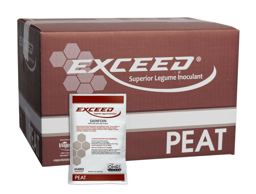 EXCEED® Superior Inoculant - Peat for Sainfoin - Great Basin Seed